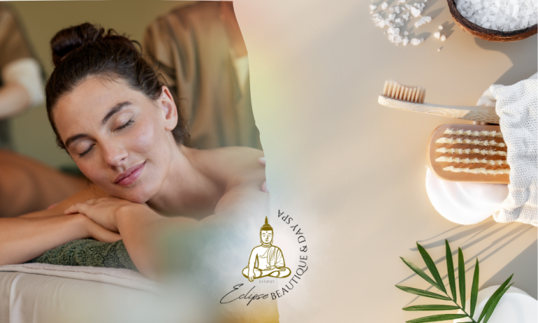 A luxury spa package for one person, featuring sparkling wine and a ...